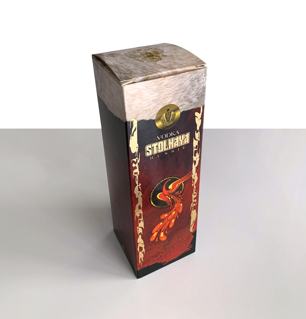 VODKA Russe - Packaging - Croco Studio Graphik